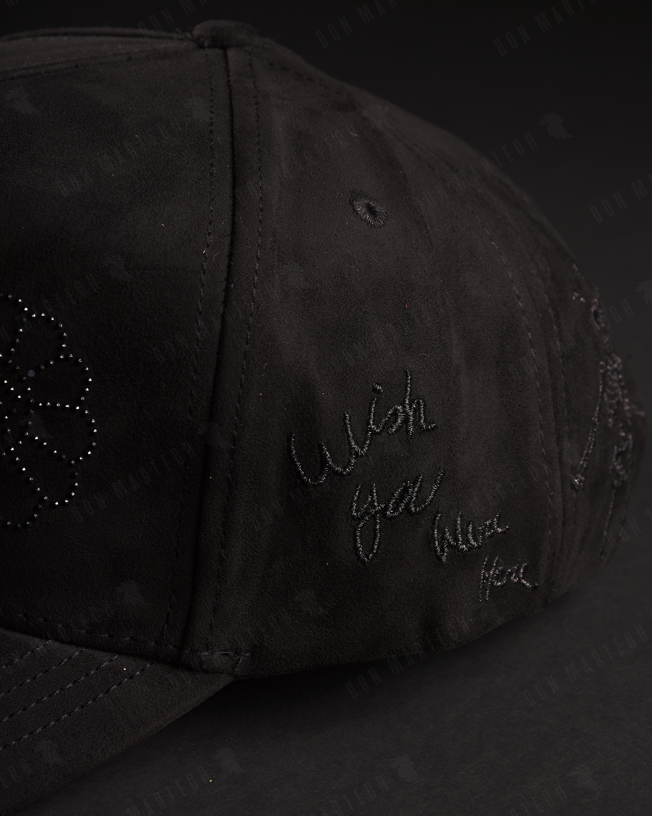 Innedit Headwear - "Muratravis Crystals Black” – Don Martech Sneakers